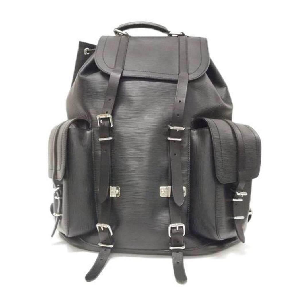 Louis Vuitton Christopher Gm Epi Backpack Black - Gem